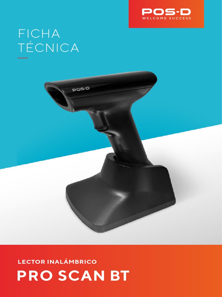 Lector Inalámbrico Pro Scan BT | PDF | USB | Bluetooth