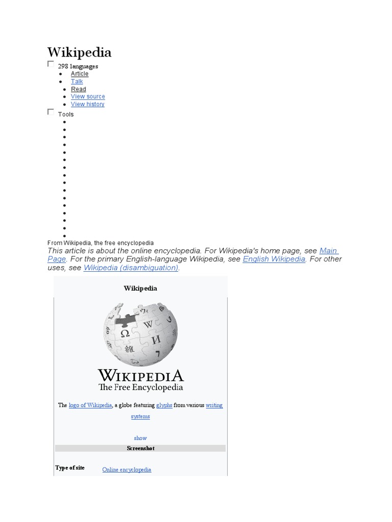Wikipedia | PDF | Wikipedia | Communication