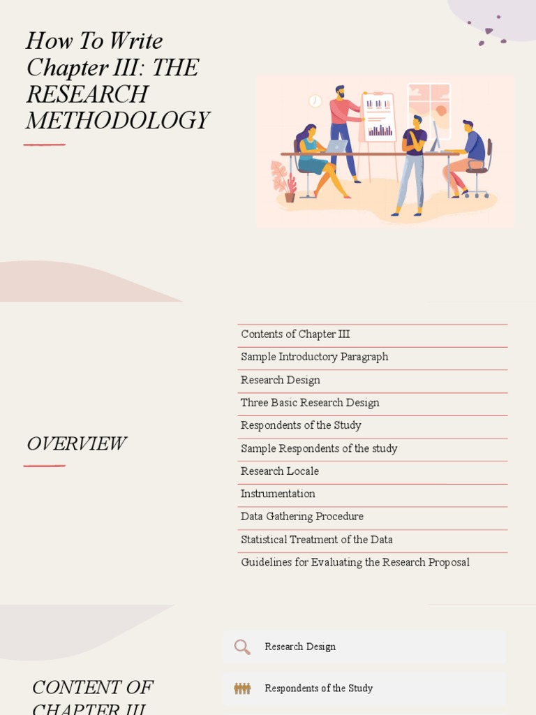 Chapter 3 - Methods - Report | PDF | Methodology | Statistics