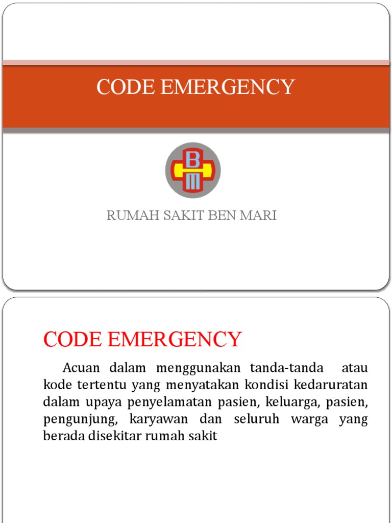 Code Emergency | PDF