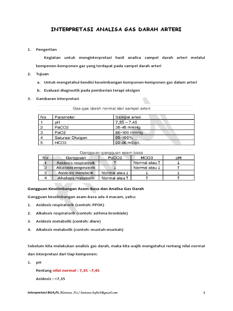 Interpretasi BGA | PDF