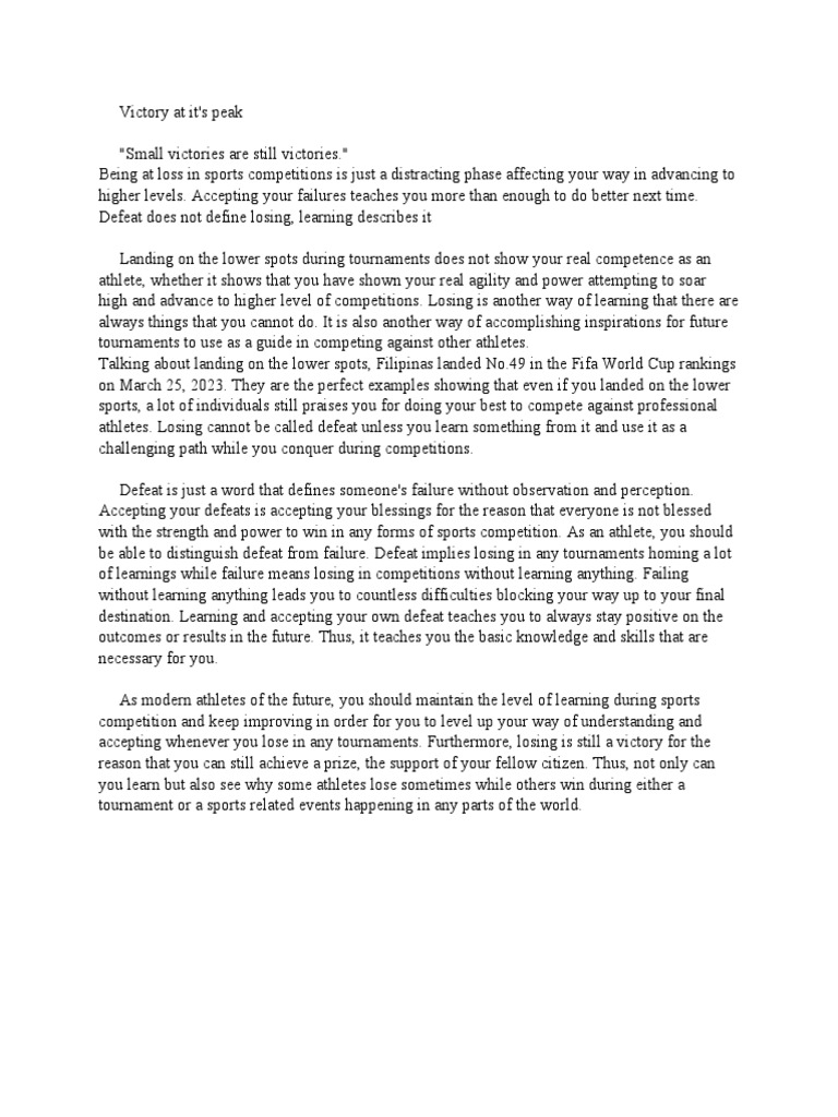 RSPC Practice Editorial | PDF | Sports | Reason