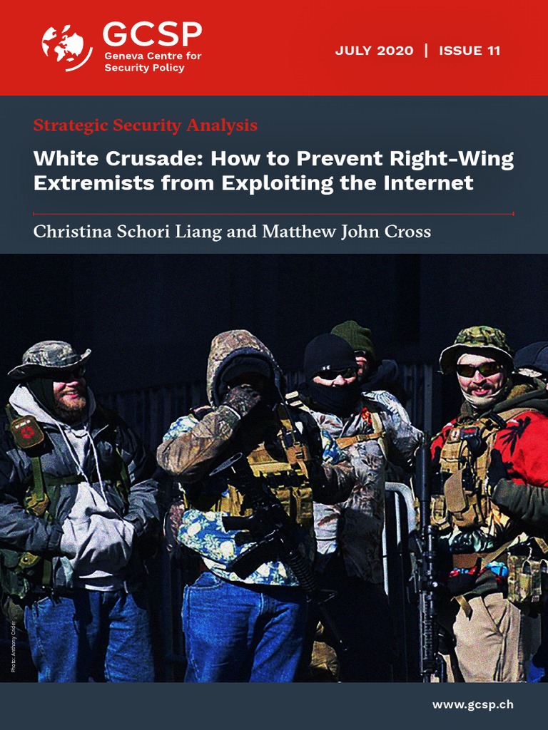 White Crusade How To Prevent Right Wing Extremists From Exploiting The ...
