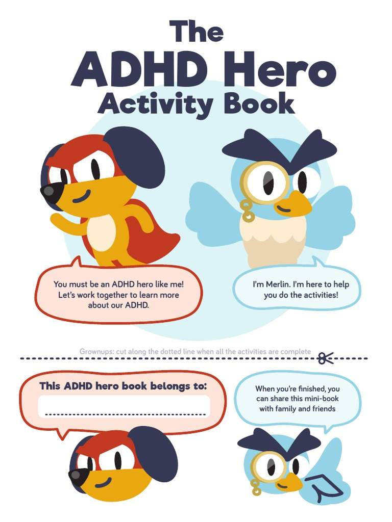 ADHD Activity Book For Kids | PDF