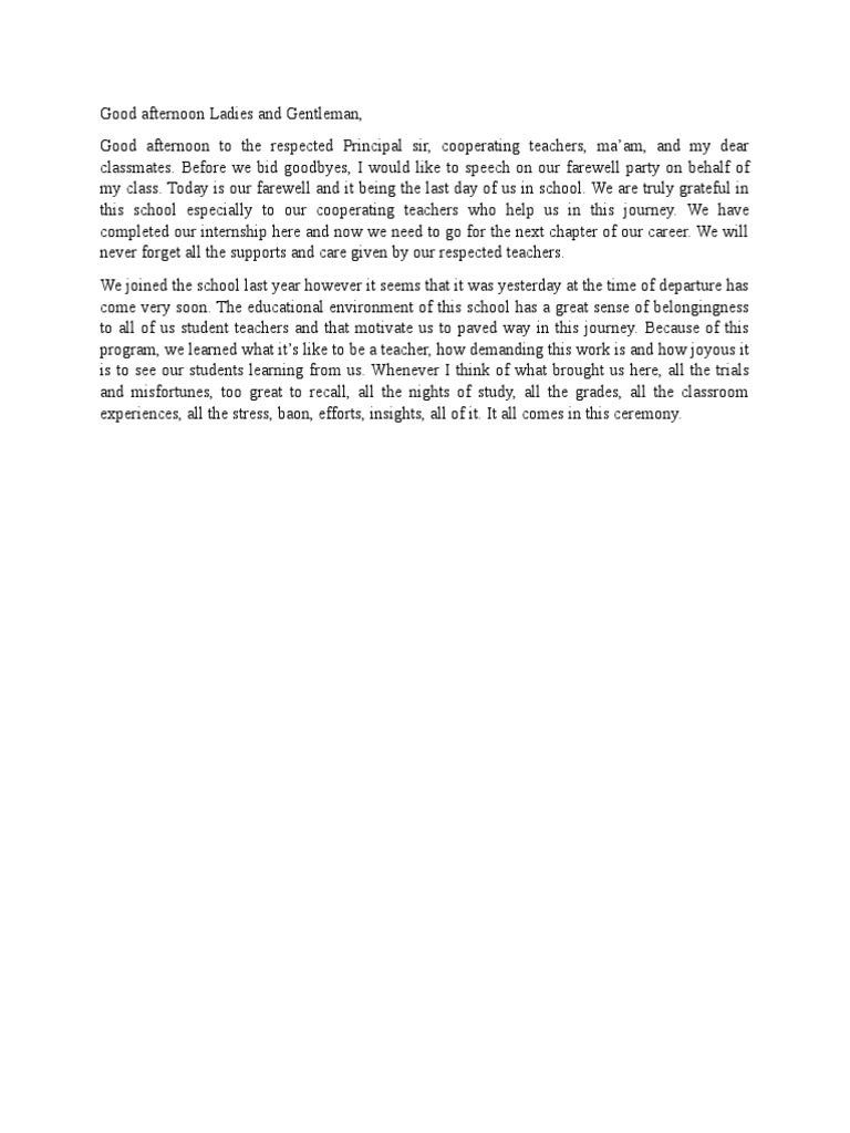 closing remark | PDF