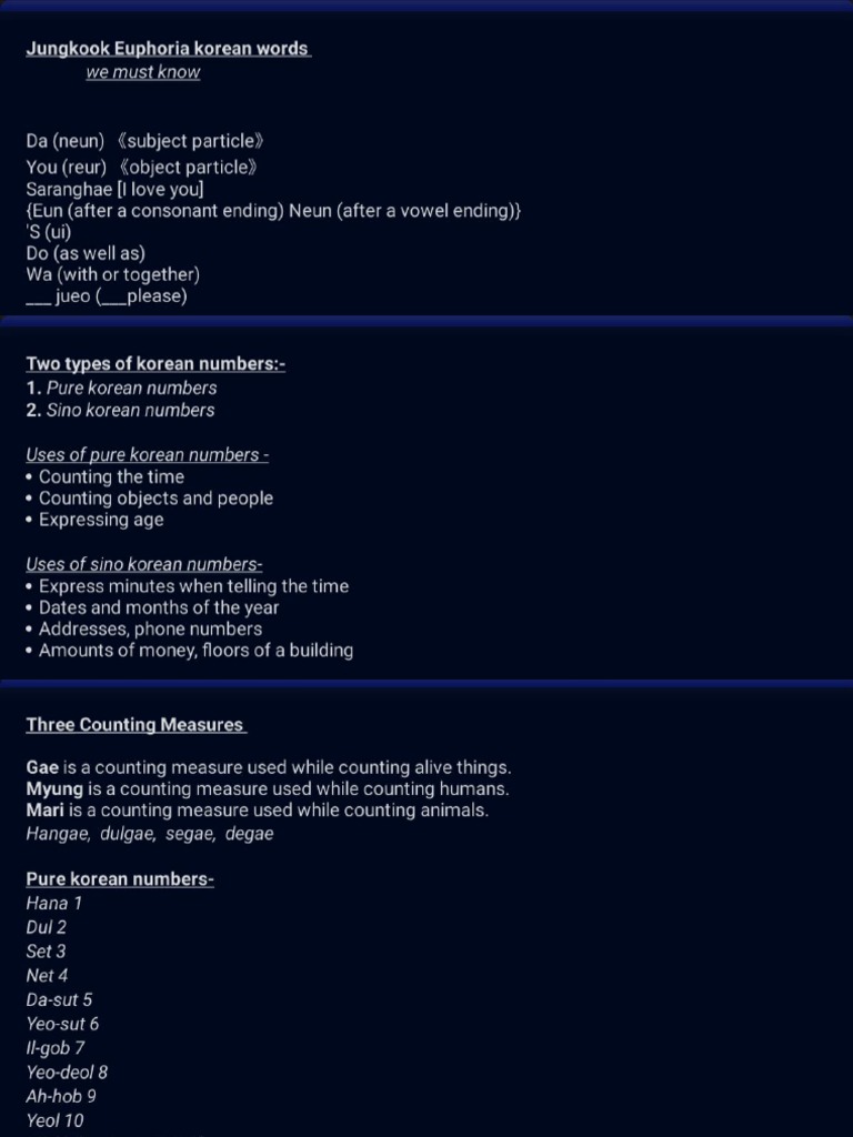 Korean Language Learning For Beginners | PDF