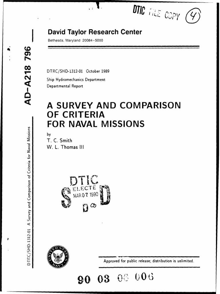 Ada 218796 | PDF | Sonar | Ships