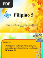 Detailed Lesson Plan in Filipino 6 (Sanhi at Bunga) | PDF