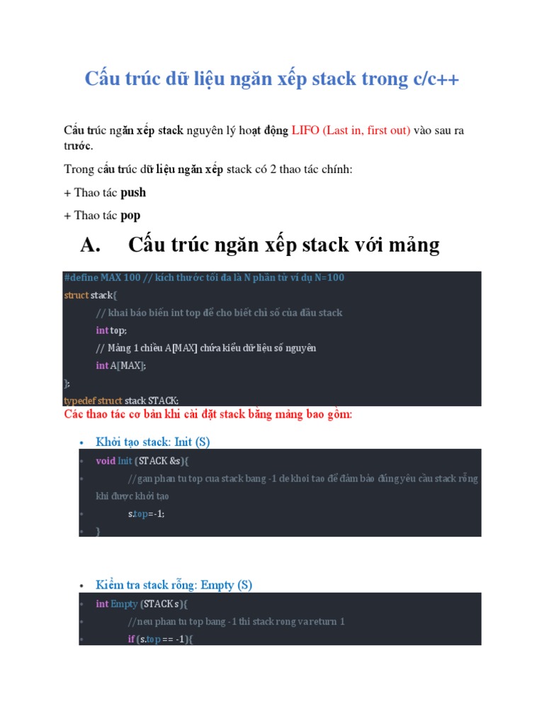 Bai Tap Can Ban Stack - Moi | PDF