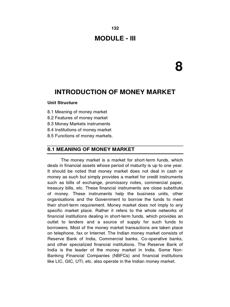 Money Market Notes | PDF | Money Market | Banks
