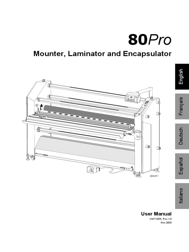 User Manual 80 - Pro - EN | PDF | Switch | Electrostatic Discharge