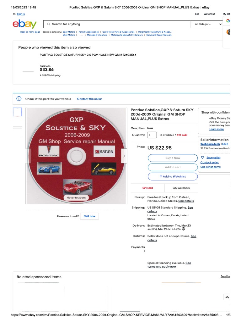 GM Shop Manual | PDF