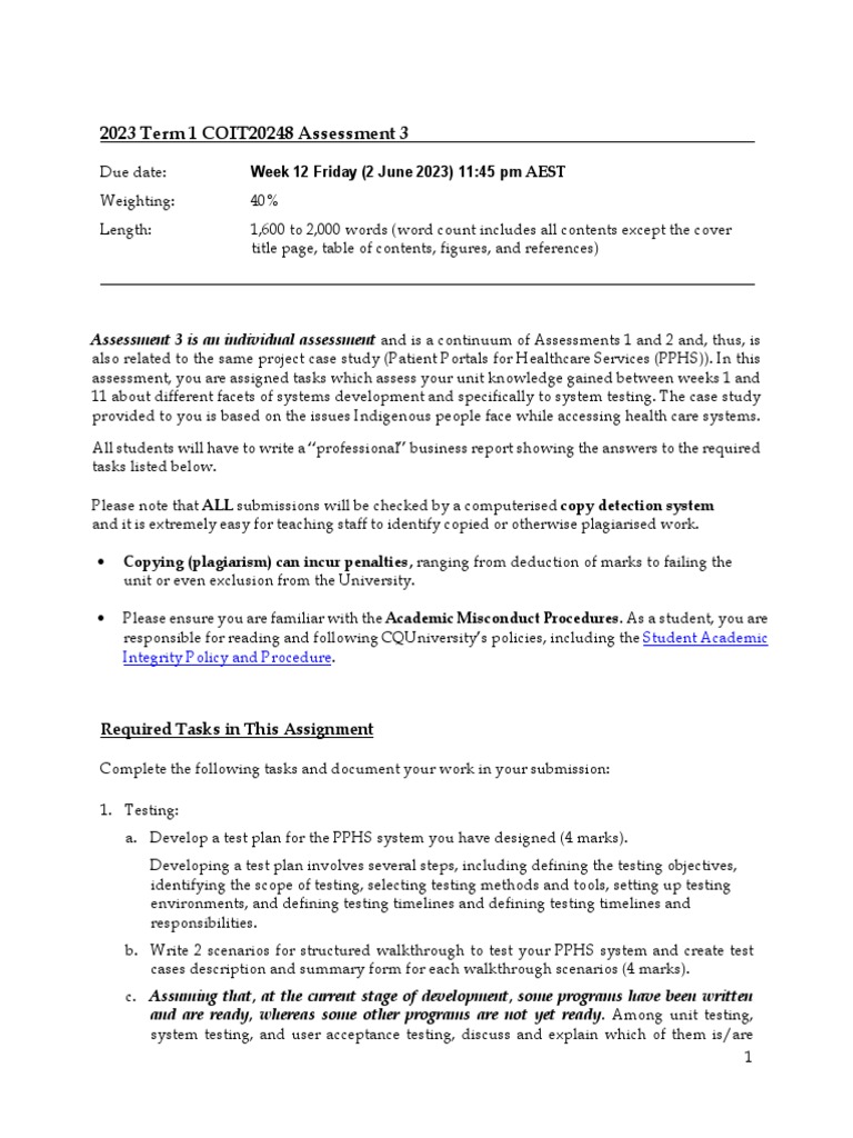 Assignment-3 Specification - T1 - 2023 V0.1 | Download Free PDF ...