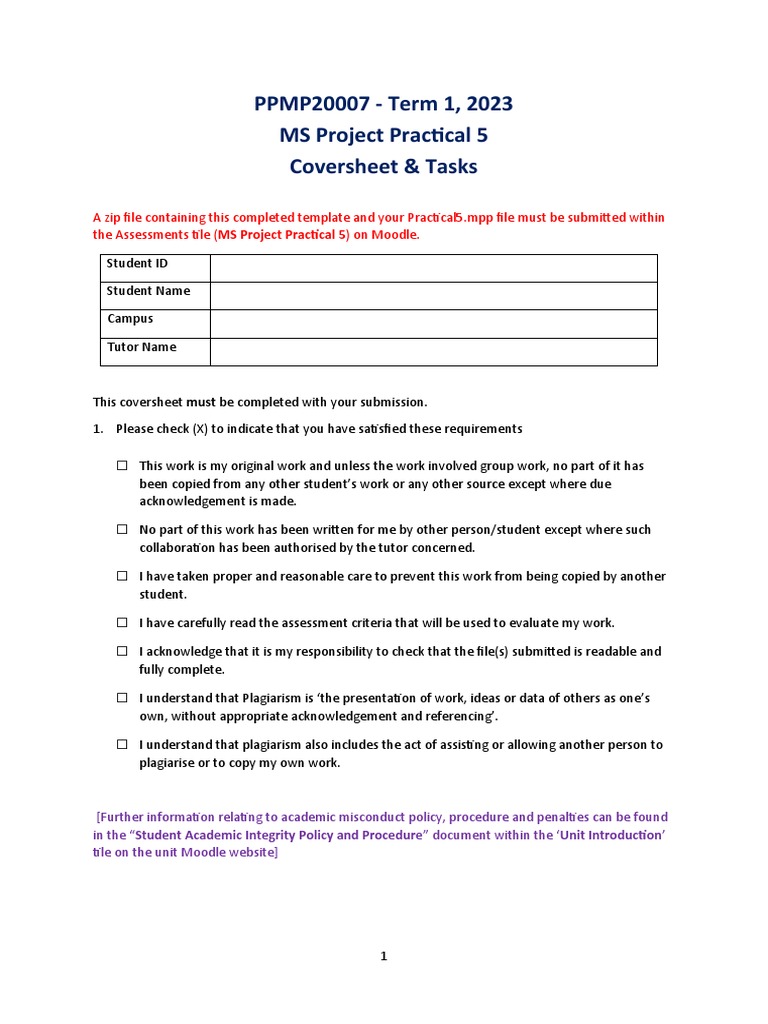 Practical 5 Template | PDF