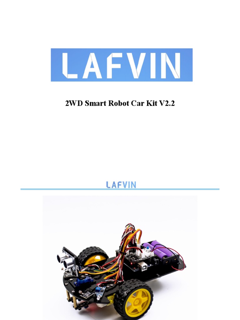 LAFVIN 2WD Smart Robot Car Kit V2.2 | PDF | Arduino | Installation ...