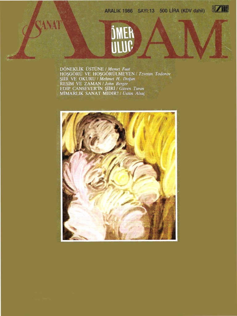 Adam Aylık Sanat Dergisi Sayı 013 Aralık 1986 | PDF Adam Aylık Sanat Dergisi Sayı 013 Aralık 1986 | PDF