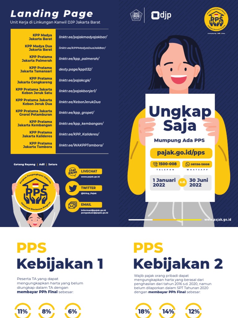 Flyer PPS Kebijakan 1 & 2 | PDF