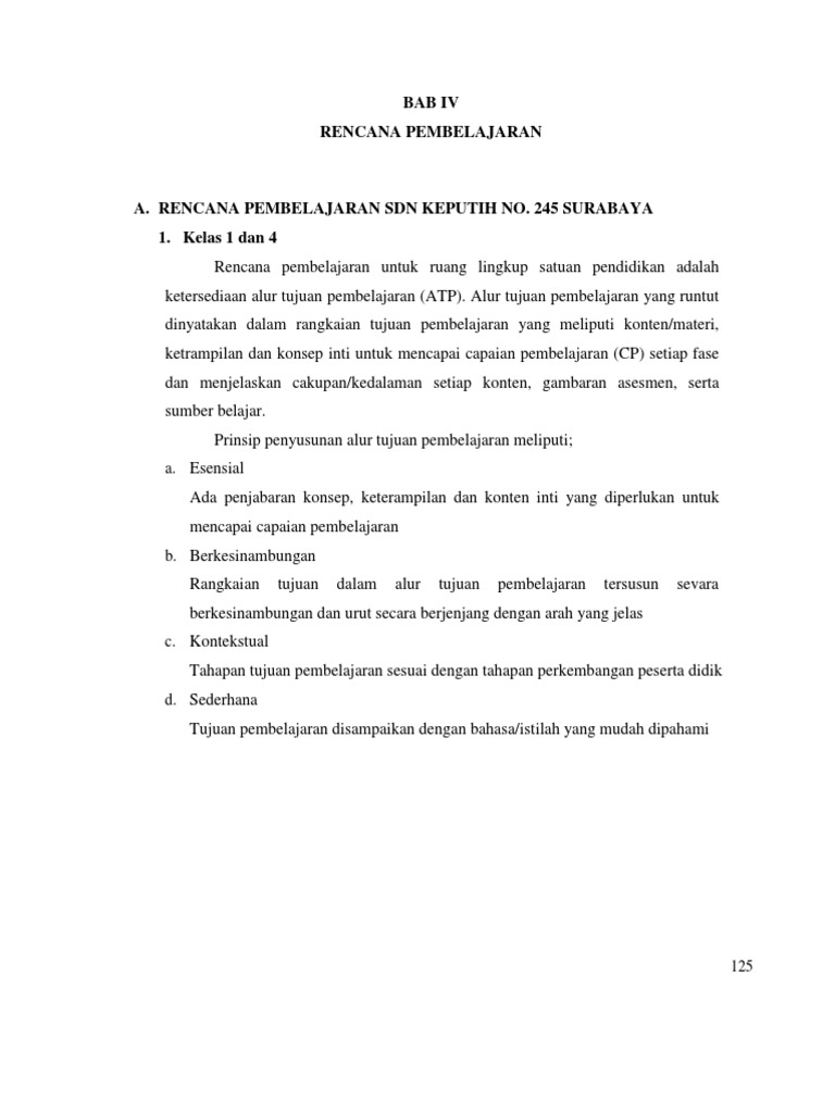 BAB IV KOSP Deal | PDF