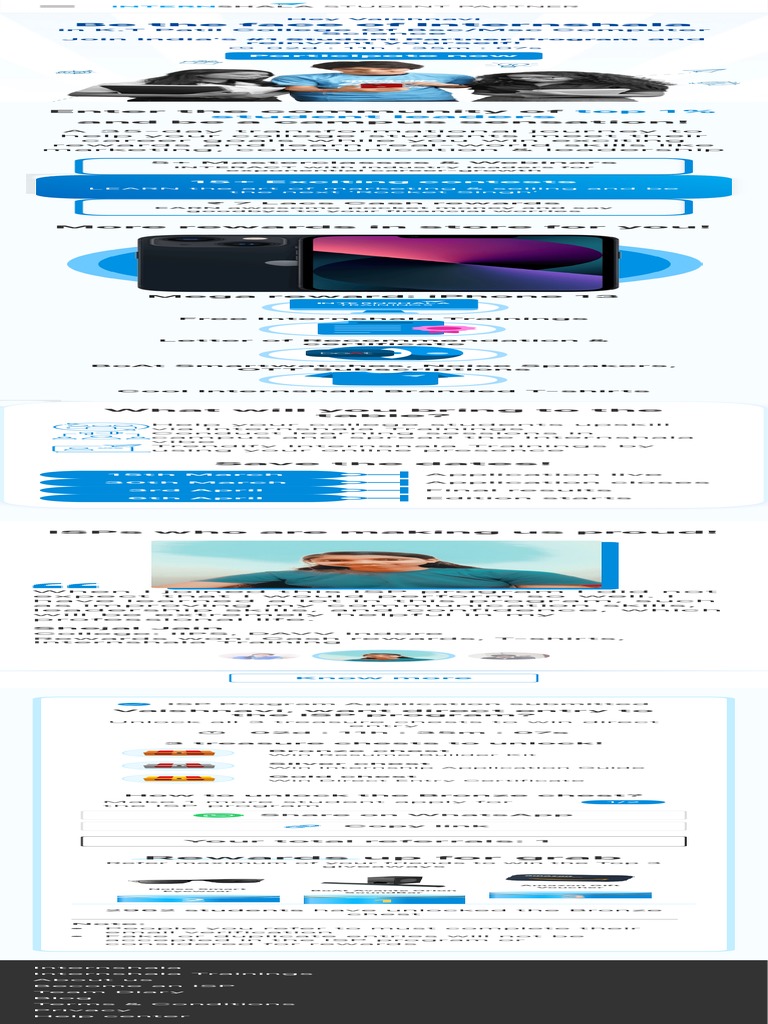 Internshala Student Partner Program Overview | PDF