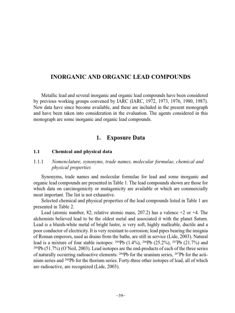 Mono87 6 | PDF | Lead | Smelting