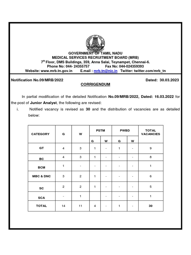 Ja Corrigendum 30-1 | PDF