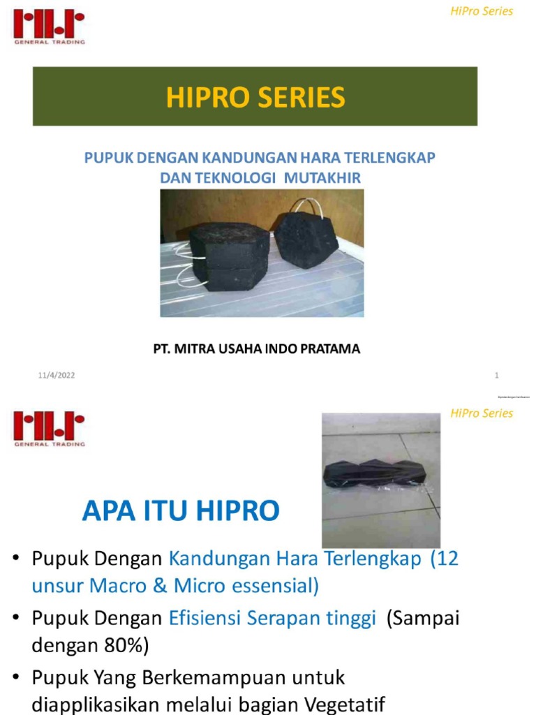 Hipro Series | PDF