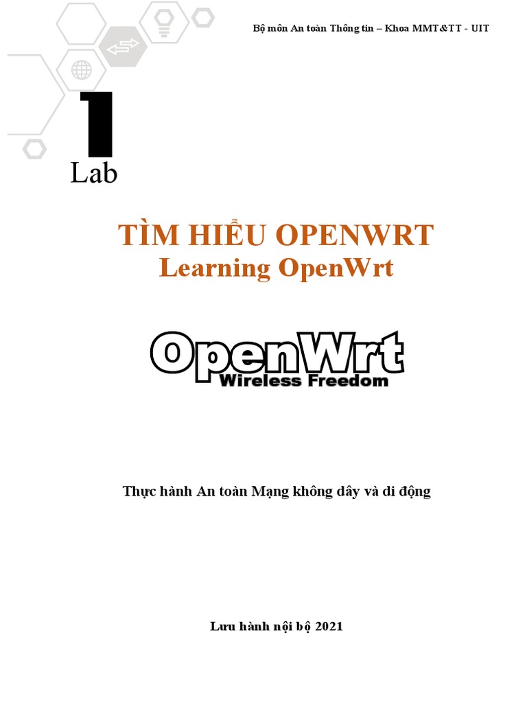 Lab 1 - OpenWrt - 2021 | PDF
