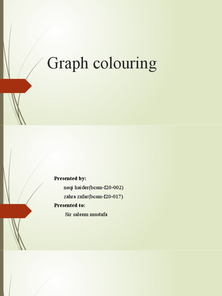 Graph Colouring | PDF