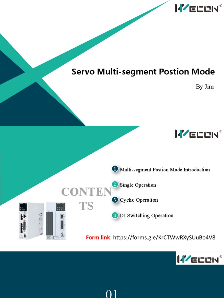 Servo Multi-Segment Postion Mode | PDF | Computer Architecture | Electrical Engineering
