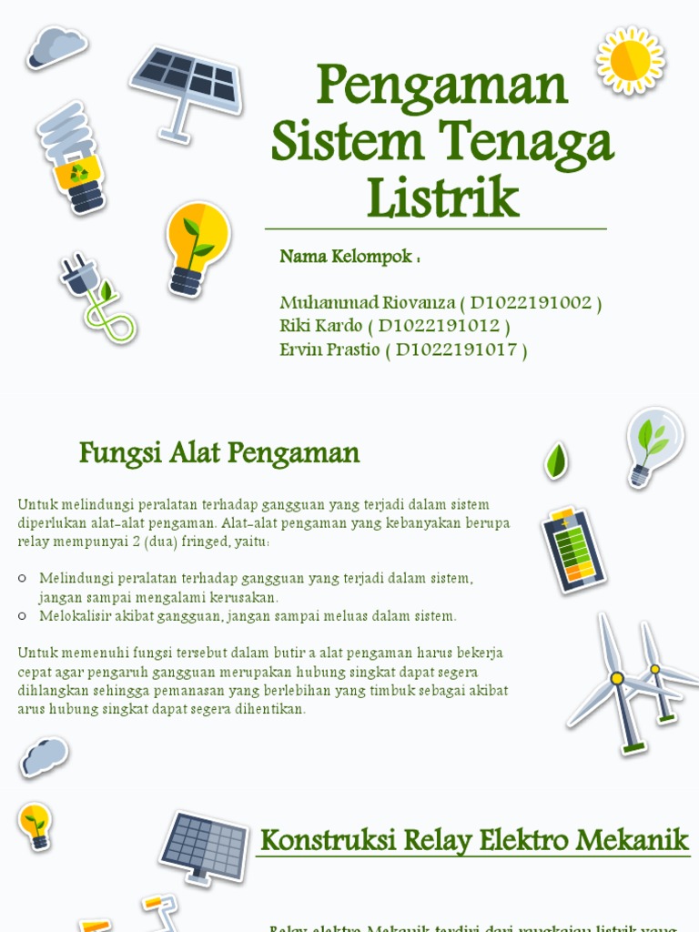 Alat Pengaman dalam Sistem Tenaga Listrik | PDF