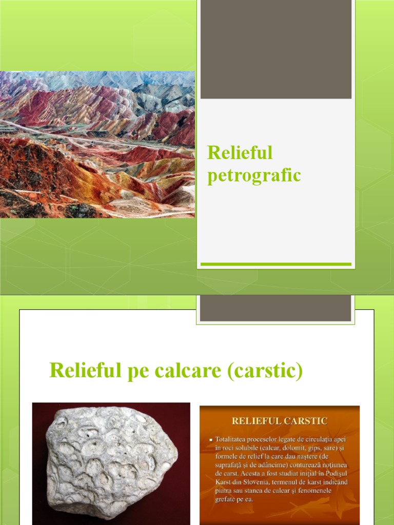 Relieful Petrografic-1 | PDF