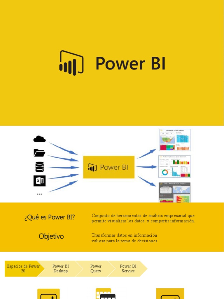 Curso Power BI | PDF | Gestión de datos | Ciencias de la Información
