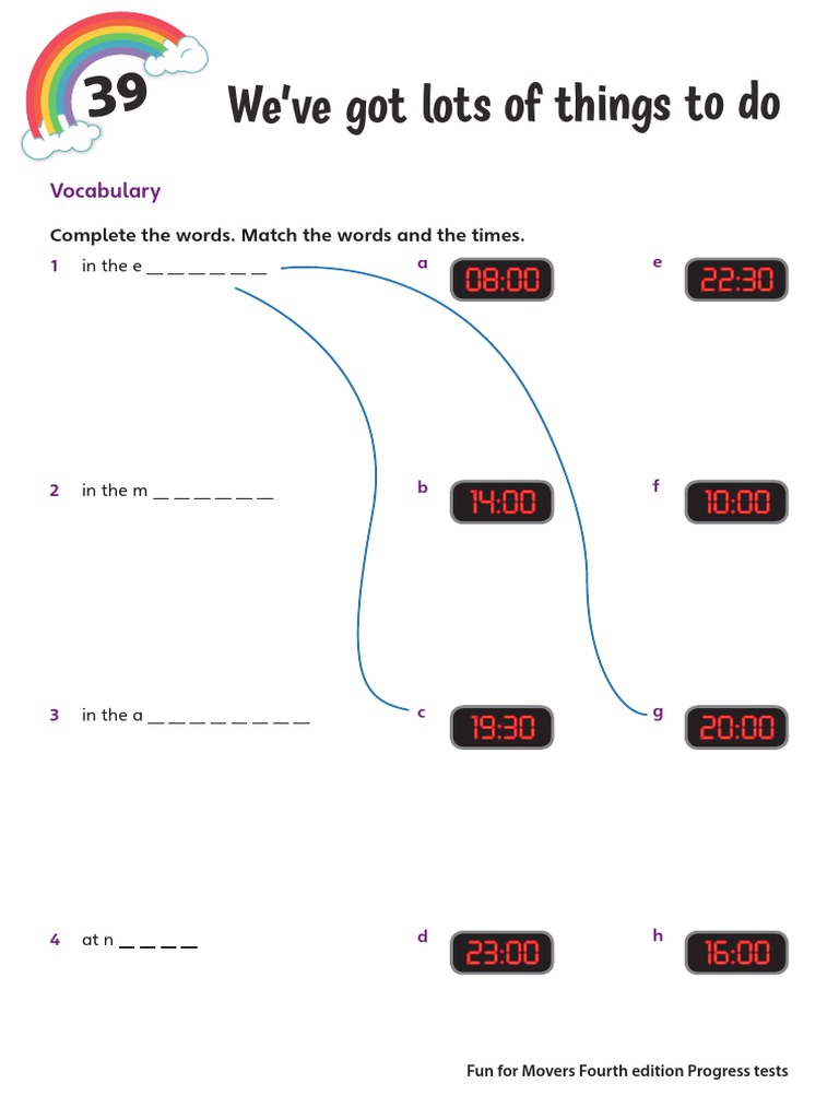 39 We'Ve Got Lots of Things To Do | PDF