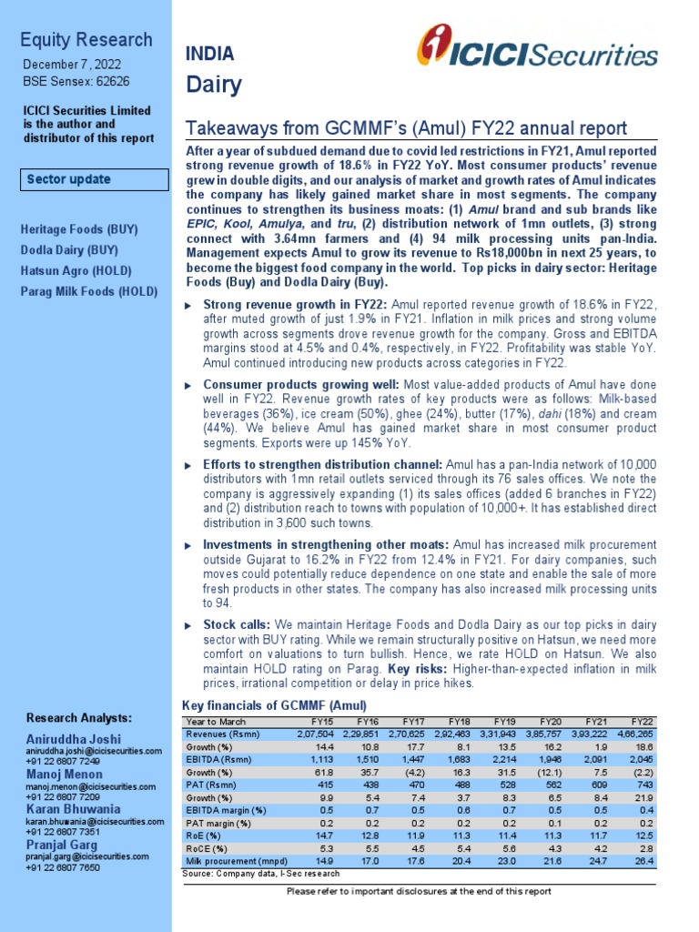 Dairy | PDF | Milk | Dairy