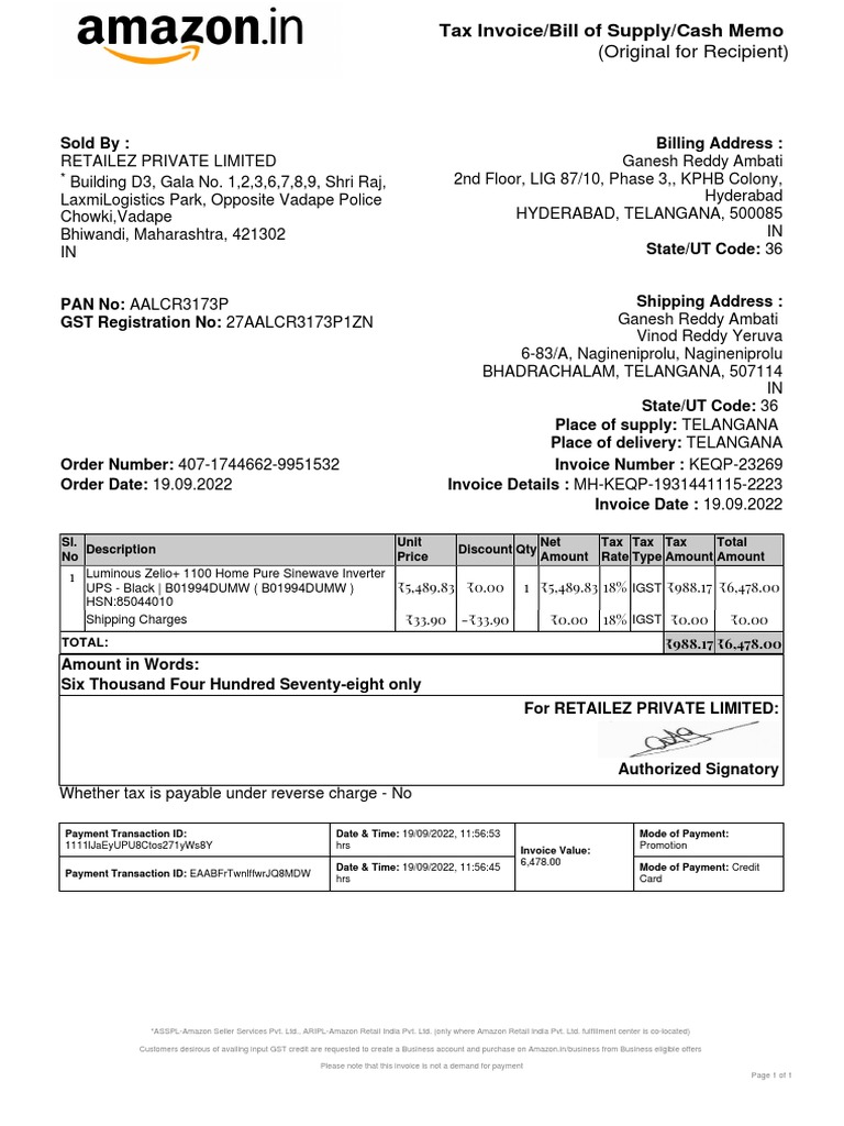 Invoice | PDF | Invoice | Business
