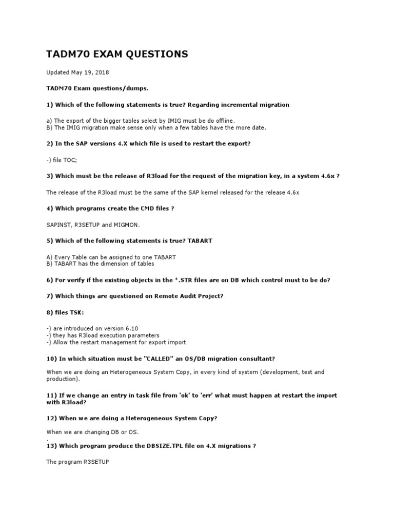 Tadm 70 | PDF | Software | Computer Engineering