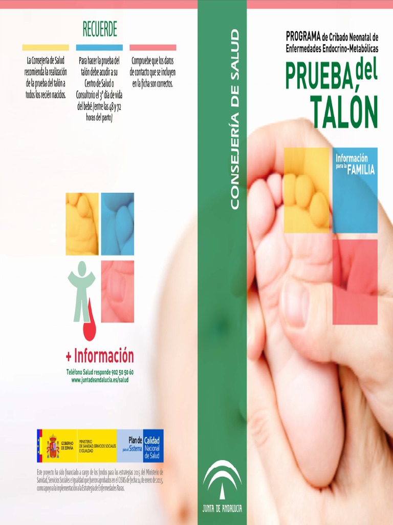 Folleto Definitivo de Cribado Neonatal | PDF
