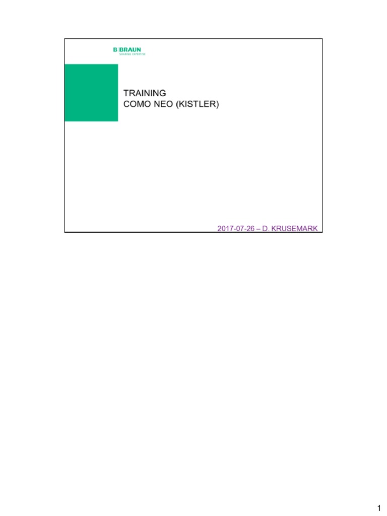 2019-01-10 - Training Como Neo | PDF | Usb Flash Drive | Usb