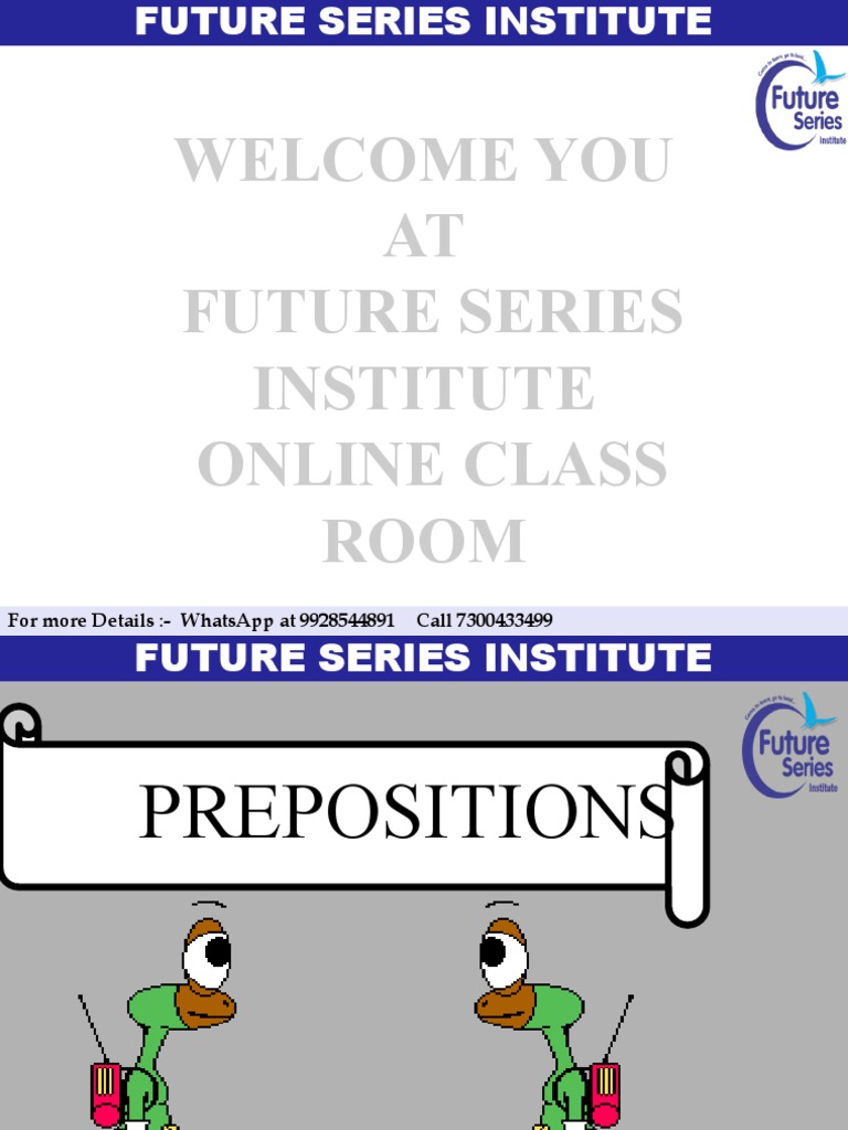 Prepositional Phrases PowerPoint | PDF