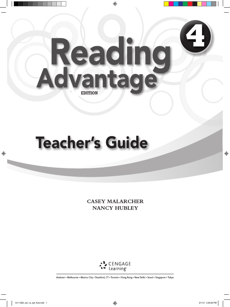 Reading Advantage 4 TG (4TH) | PDF | Multiple Choice | Reading Comprehension