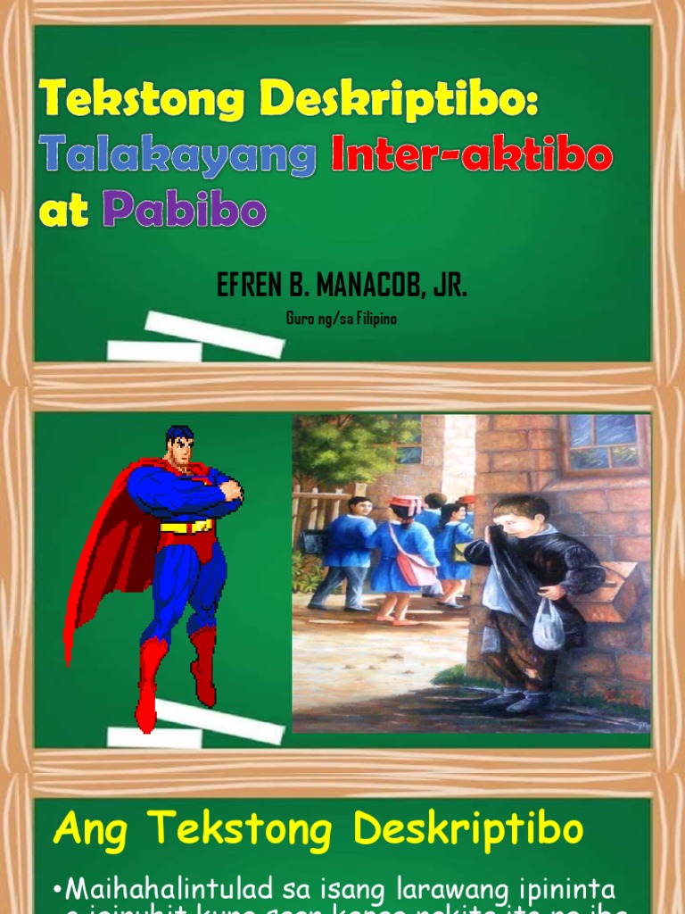 Tekstong-Deskriptibo | PDF