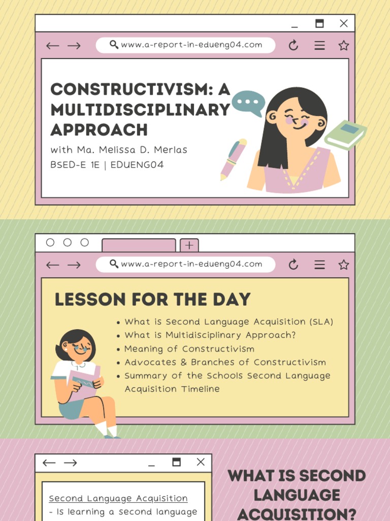 Constructivism A Multidisciplinary Approach EDUENG04 | PDF | Constructivism (Philosophy Of ...