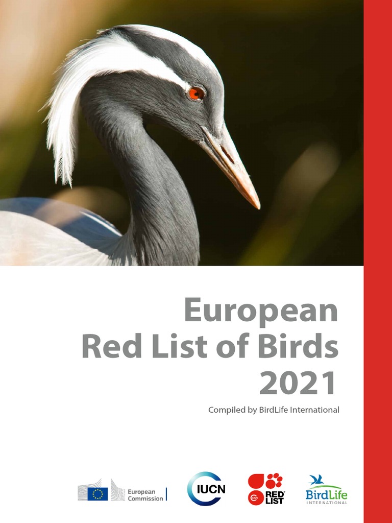 BirdLife European Red List of Birds 2021 PDF | PDF