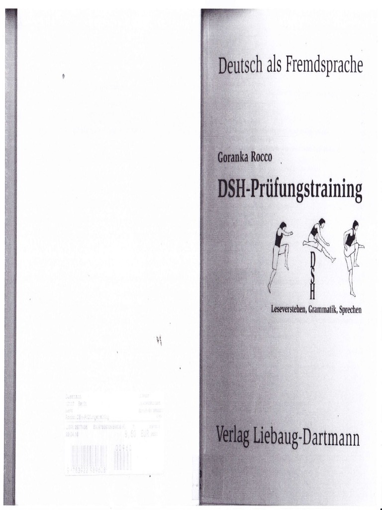 DSH-Prüfungstraining - Leseverstehen, Grammatik, Sprechen | PDF