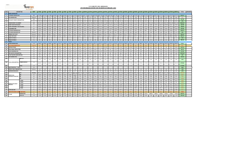 Daily Performance Report - CPP Data | PDF | Energy Production ...