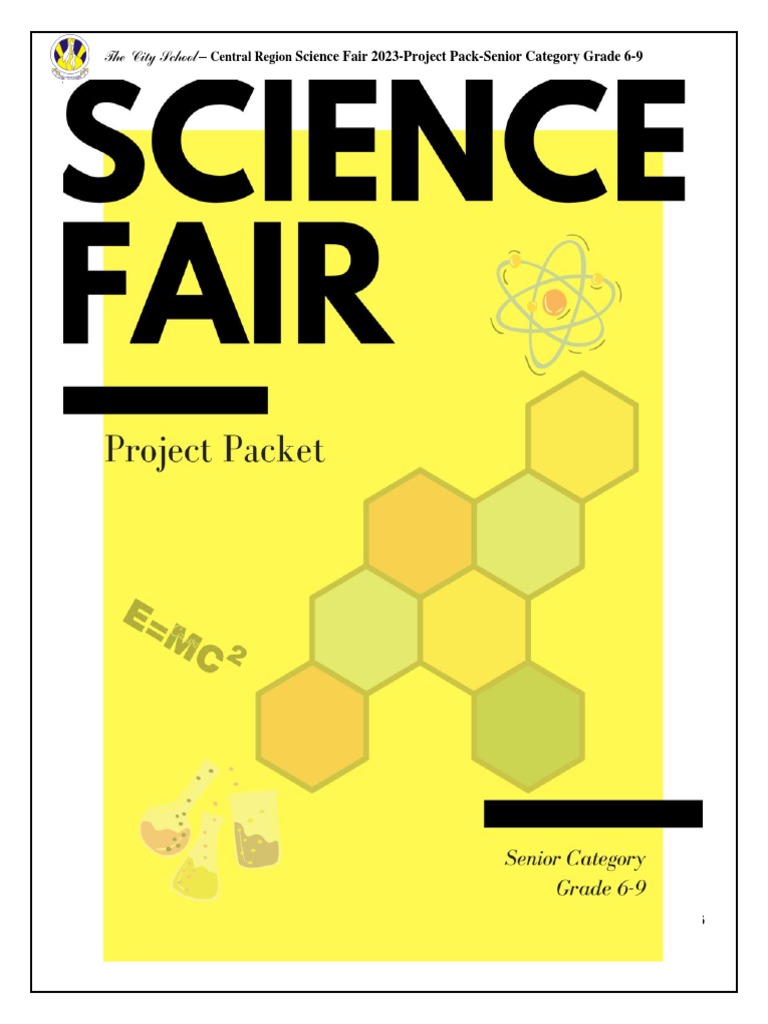 Science Fair Packet Senior Level-Final | PDF | Science | Experiment