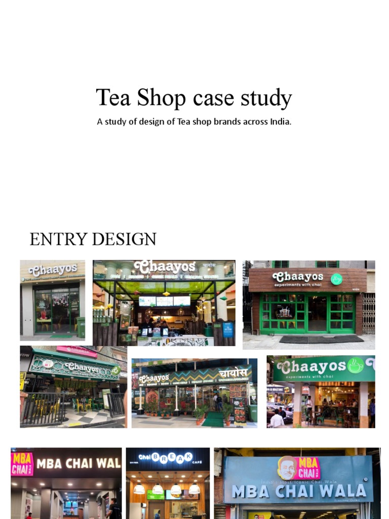 Tea Shop Case Study | PDF