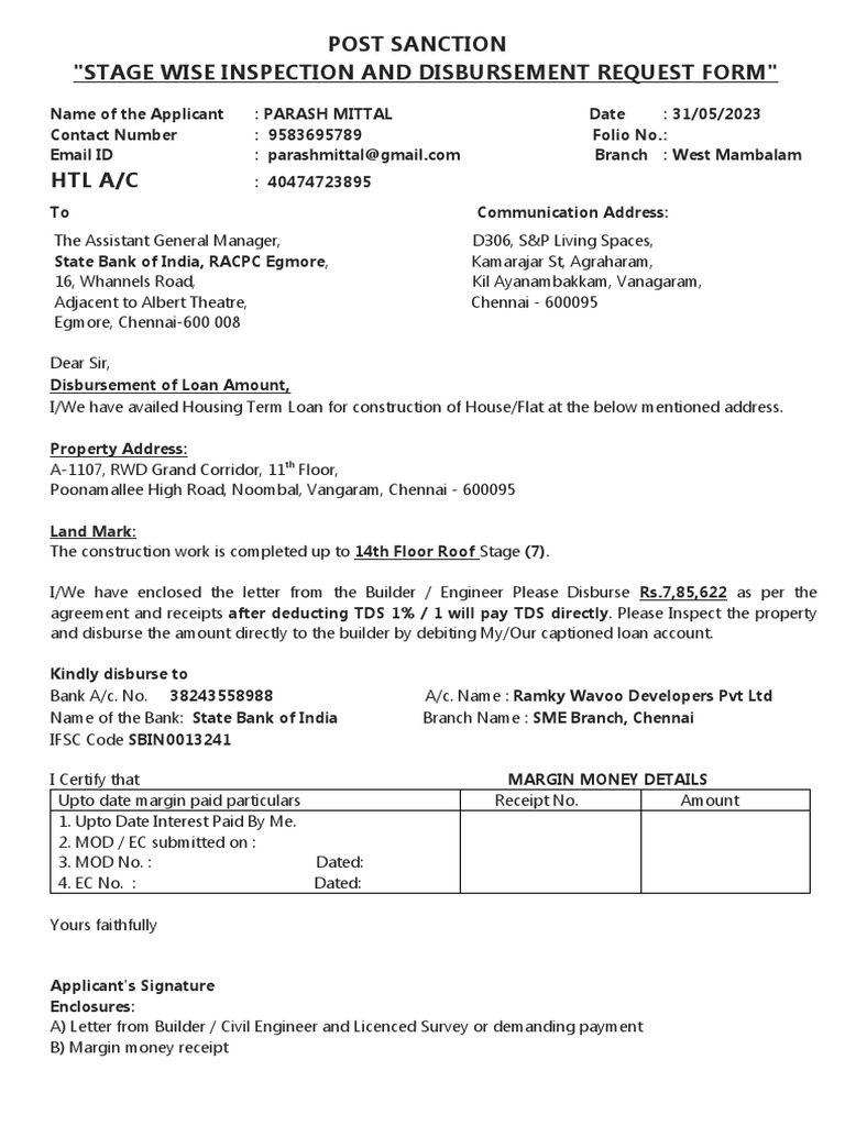 HTL Request Form-New | PDF