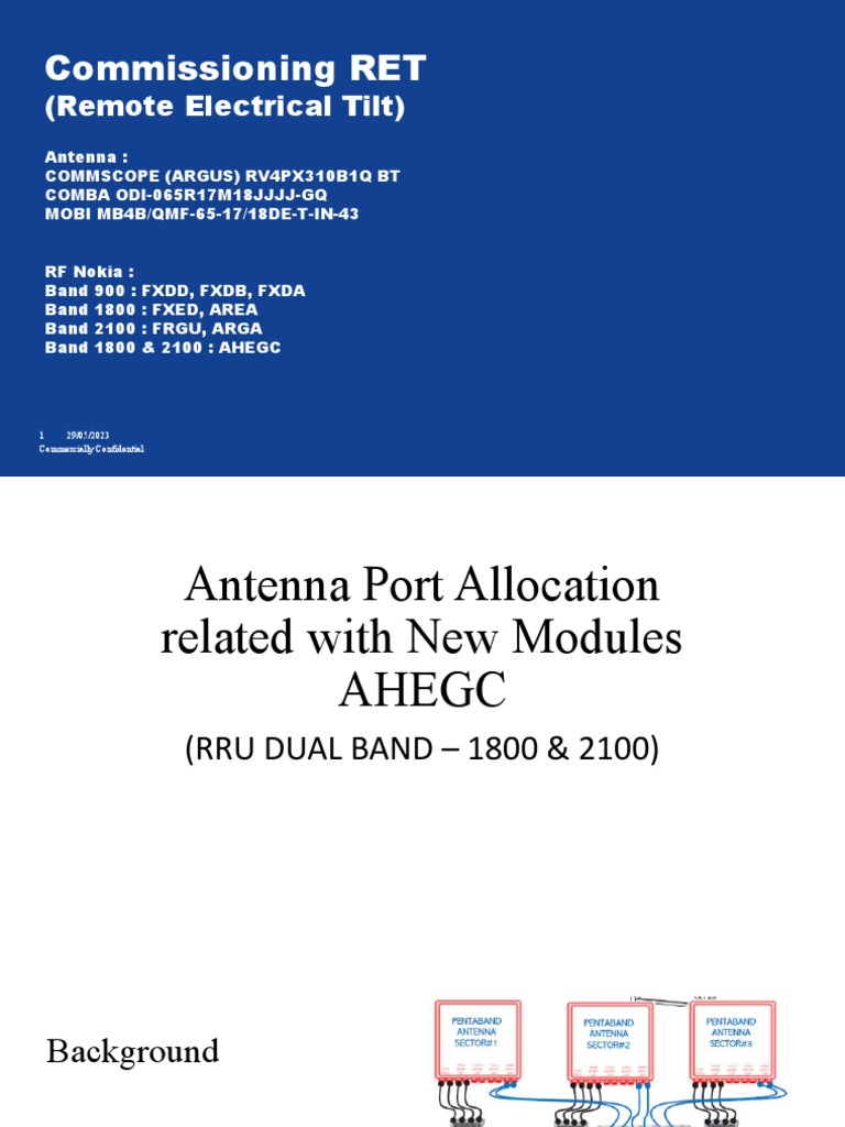 RET Setting | PDF | Electronics | Computing