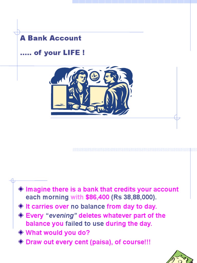 A Bank Account | PDF